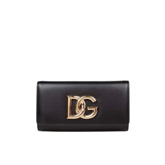 Dolce & Gabbana Femme, Sacs, Noir, Taille: ONE Size 3.5 Clutch