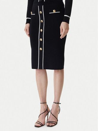 Guess Bleistiftrock 6RGD03 5905Z Schwarz Regular Fit