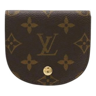 Louis Vuitton Pre-owned Monogram M&uuml;nzetui - - Pre-owned - Damen - Braun - ONE SIZE