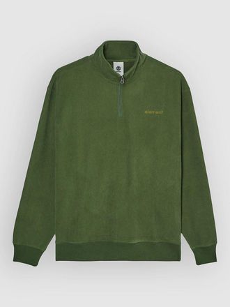Element Lowcase Corduroy Half-Zip Pull polaire vert