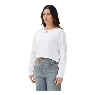 N&deg;21 Damen, Sweatshirts & Hoodies, Wei&szlig;, SGr&ouml;&szlig;e