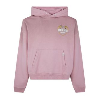 Represent Heart Crest Hoodie - - Sweatshirts & Hoodies - Herren - Rosa - L