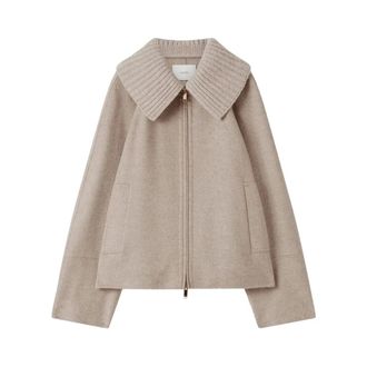 Joseph Femme, Vestes, Beige, Taille: 44 FR Cooksey Double Face Cashmere Jacket