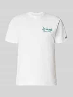 MC2 Saint Barth T-Shirt mit Label-Prints Modell PORTLAND