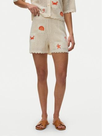 Vero Moda Stoffshorts Esmey 10350992 Hellbeige Regular Fit