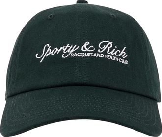 Sporty & Rich Femme, Accessoires, Vert, Taille: ONE Size Casquette