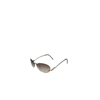 Loewe Pre-owned Metall Sonnenbrille - - Pre-owned - Damen - Braun - ONE SIZE