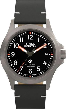 Timex Uhren - Quarz-Analoguhr Expedition North Titanium Qa - Gr. unisize - in Schwarz - für Damen