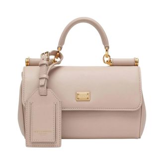 Dolce & Gabbana Femme, Sacs, Beige, Taille: ONE Size Borsa a Mano