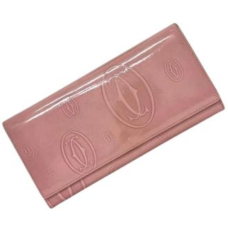 Cartier Portefeuille long Happy Birthday doccasion (bi-pli) - Femme - Pre-owned - Rose - Taille: ONE Size