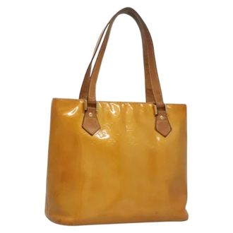 Louis Vuitton Pre-owned Cuir sacs-louis-vuitton - Femme - Pre-owned - Jaune - Taille: ONE Size