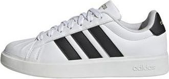 adidas Adidas Femme streettalk Shoes Chaussures, Blanc/Noir/dor&eacute; (FTWR White Core Black Gold Met), 40 EU