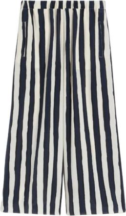 Max Mara Femme, Pantalons, Bleu, Taille: 36 FR Pantalon Nirvana