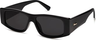 Sojos Sonnenbrille Damen Polarisierte Retro, Rechteckige Mode Trendy Eckig Schmal Sonnenbrillen SJ2228
