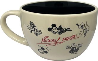 Cartoon Große Tasse Disney Mickey aus Keramik Becher Frühstücksschale 740 ml für Kinder