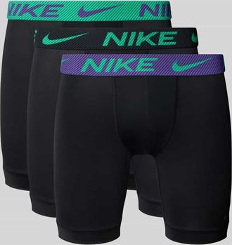 Nike Dry-Fit Boxershorts mit elastischem Logo-Bund im 3er-Pack
