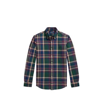 Polo Ralph Lauren Chemise droite col classique &agrave; carreaux en coton