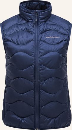 Peak Performance W Helium Down Vest Steppweste blau