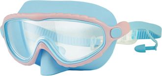 Generic Schwimmbrille mit Nasenabdeckung f&uuml;r Kinder, Taucherbrille, wasserdichtes Design, sichere Passform, Anti-Beschlag, auslaufsicher, verstellbar, bequem,