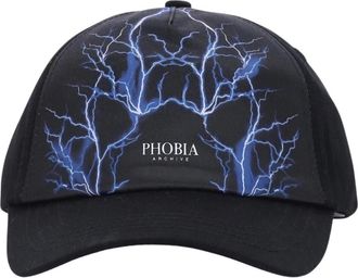 Phobia Archive Homme, Accessoires, Multicolore, Taille: ONE Size Casquette D&eacute;structur&eacute;e &agrave; Visi&egrave;re Courb&eacute;e