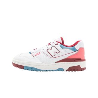 New Balance Homme, Chaussures, Blanc, Taille: 41 1/2 EU Baskets de Basket-ball R&eacute;tro Exclusives Rose du D&eacute;sert