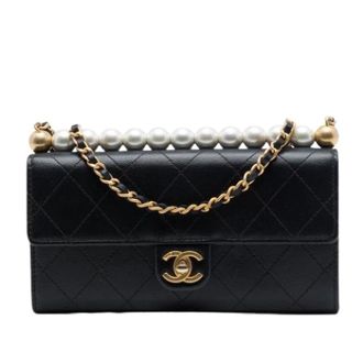 Chanel Pre-owned Quilted Mini Crossbody Bag - - Pre-owned - Damen - Schwarzk - ONE SIZE