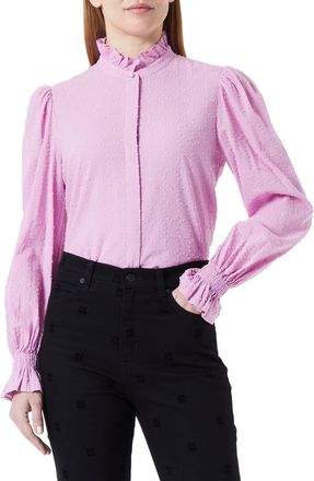 BOSS Womens C_Bellina Blouse, Open Pink696, 40