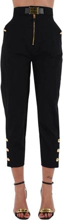 Elisabetta Franchi Damen, Hosen, Schwarzk, XSGr&ouml;&szlig;e