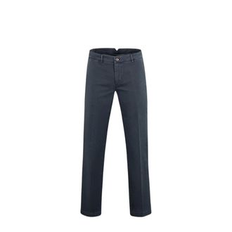 Moorer Homme, Pantalons, Bleu, Taille: 3XL Filicudi Chinos
