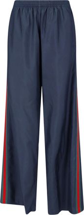 Gucci Technische Seiden-Popeline-Hose