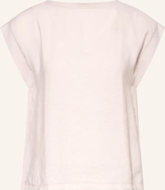 OPUS Blusentop Silkisi Im Materialmix beige