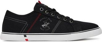Beverly Hills Polo Club Sneakers aus Stoff M-VSS24010A Schwarz