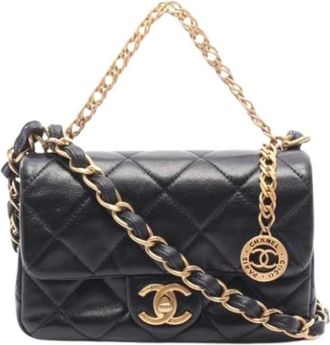 Chanel Sac bandouli&egrave;re Matelass&eacute; Pre-owned - Femme - Pre-owned - Noir - Taille: ONE Size