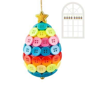 Generic Zier-Set - Spa&szlig; Ostern Thema Kunstkreation | Bunte Ornament-Sets | Nach Ostern, An, Handgefertigte Ornamente, Strumpff&uuml;llungen