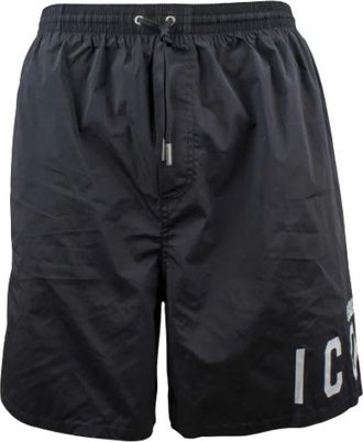 Dsquared2 Homme, Maillots de bain, Noir, Taille: XL Icon Swim Shorts