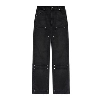 44 Label Group Jeans mit offenen Saumkanten - - Jeans - Herren - Schwarzk - S