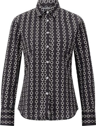 Caliban Hemdbluse mit Print