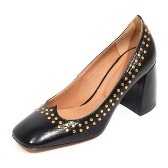 A.Bocca Vintage-Effekt Schuhe mit Nieten - - Shoes - Damen - Schwarzk - 36 EU