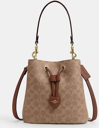 Coach Rowan Beuteltasche Aus Signature-Canvas