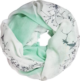 Glamexx24 Damen Schal Schlauchschal Langschal mit Muster Loop schal Loopschal Tuch Halstuch Rundschal Leicht