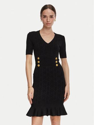 Guess Strickkleid G6YK18 Z1012 Schwarz Slim Fit