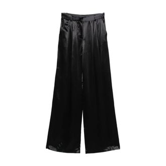 Andamane Wide Hosen - - Trousers - Damen - Schwarzk - XS