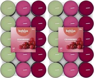 Bolsius Bolsius - 30 Duft theelichter - Mango - Brenndauer von 3,5 Stunden - Durchmesser 38 mm - Nat&uuml;rliche Extrakte - Enth&auml;lt Veganes Wachs - Ohne Palm&ouml;l (Pa