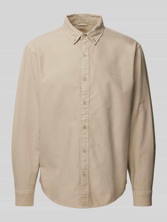 Levi's Regular Fit Freizeithemd mit Button-Down-Kragen