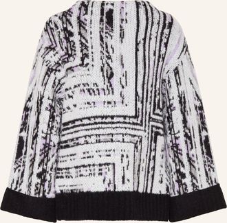 Marc Cain Pullover Mit Glitzergarn grau