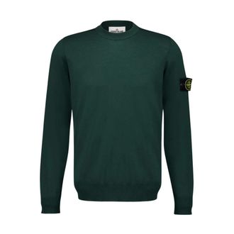 Stone Island Herren, Strickwaren, Gr&uuml;n, MGr&ouml;&szlig;e