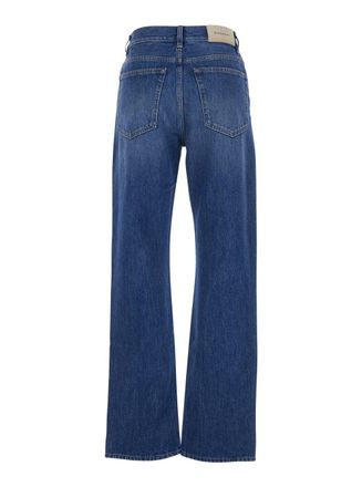 Givenchy Womens Jeans Five-Pocket Blue Denim Cotton
