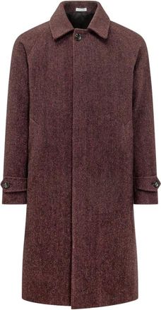 Breras Milano Breras - Zagabria C14 Coat - Homme - Manteaux - Brun - Taille: XL