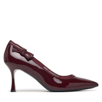 Karl Lagerfeld High Heels KARL LAGERFELD Sienna KL32708R Dunkelrot