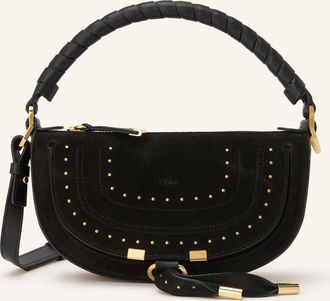 Chlo&eacute; Handtasche Marcie Mit Nieten schwarz